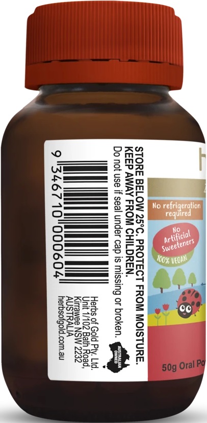 Herbs of Gold Baby Probiotic 12 Billion | Sporty's Warehouse