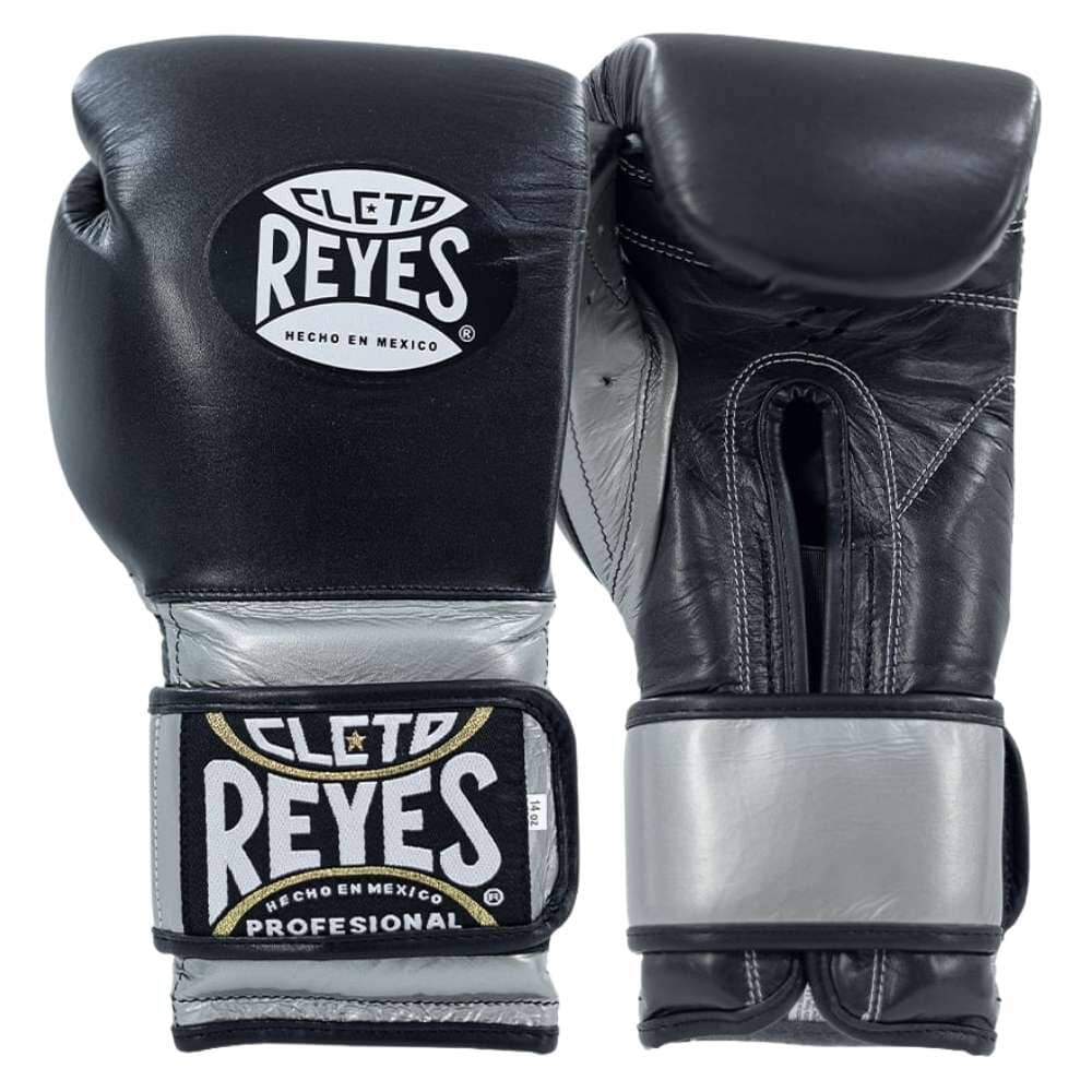 Cleto Reyes Tuxedo Boxing Gloves Black/Silver