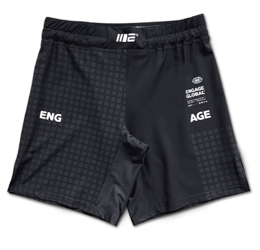 Engage Grid Tech (Black) MMA Grappling Shorts